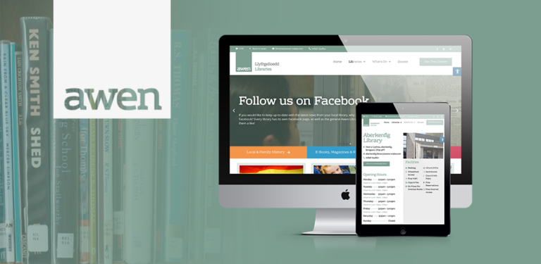 Project Spotlight: Awen Libraries Website - Aspire 2Be
