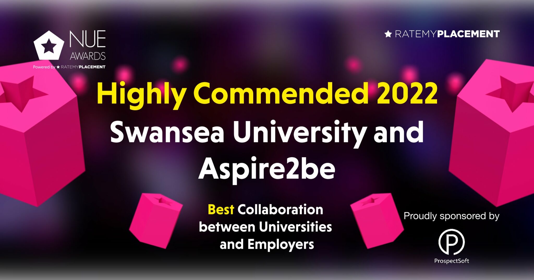 iBroadcast Collaboration Highly Commended at NUE Awards! - Aspire 2Be