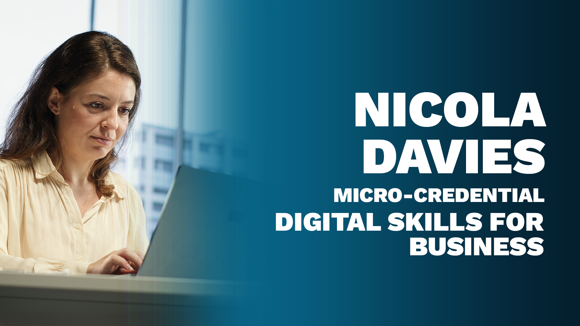 Micro-credentials Case Study - Nicola Davies - Aspire 2Be